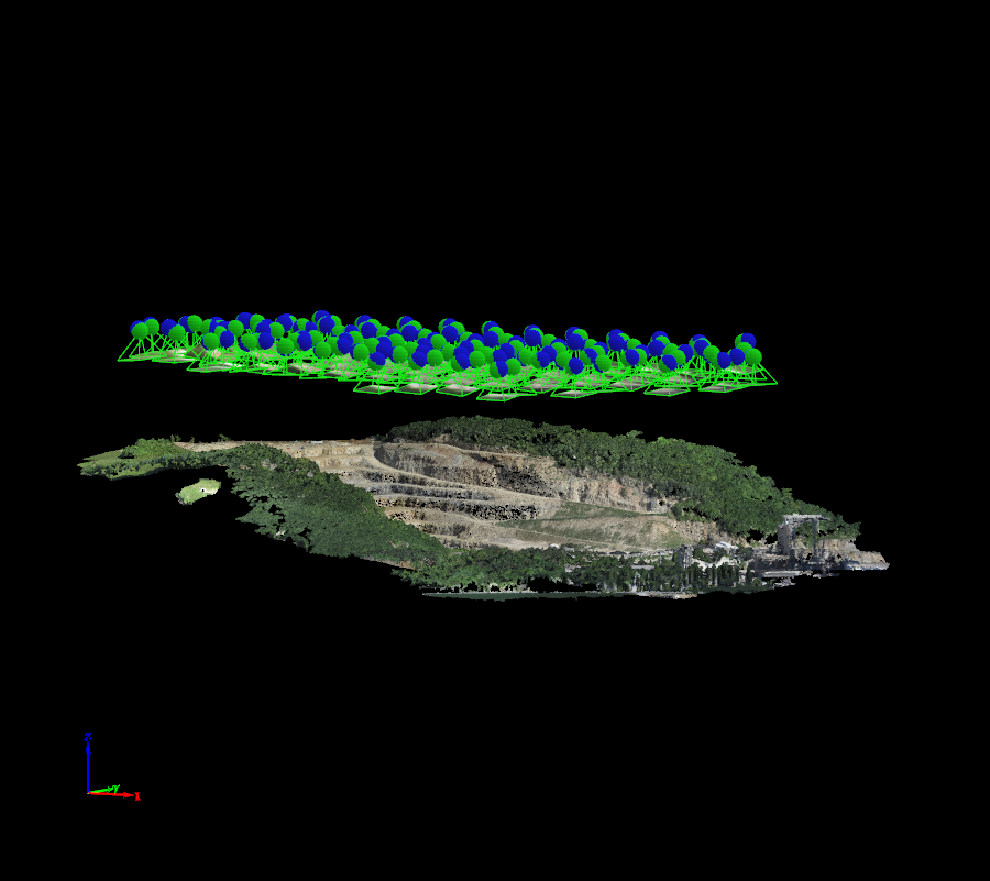 Menu View > rayCloud > Menu Bar -PIX4Dmapper
